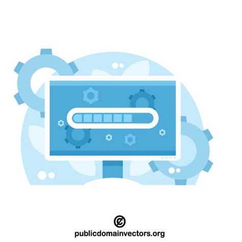 System Update Public Domain Vectors System Update Public Domain Vectors
