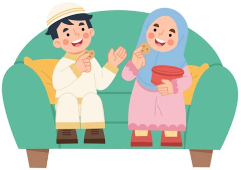 Hari Raya Cartoon Pngs For Free Download