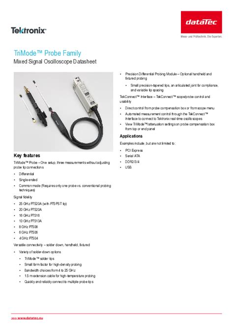 Tektronix P Aktive Tastköpfe kaufen anfragen