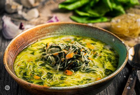 Бърза рецепта за спаначена супа от Matekitchen