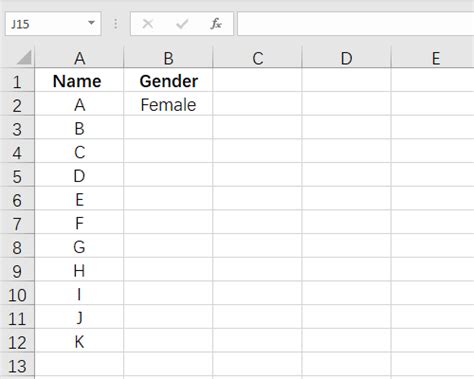 How To Quick Input Specific Words Or Text In Microsoft Excel My Microsoft Office Tips