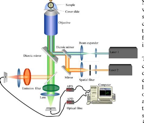 Experimental Setup For Fluorescence Correlation Spect