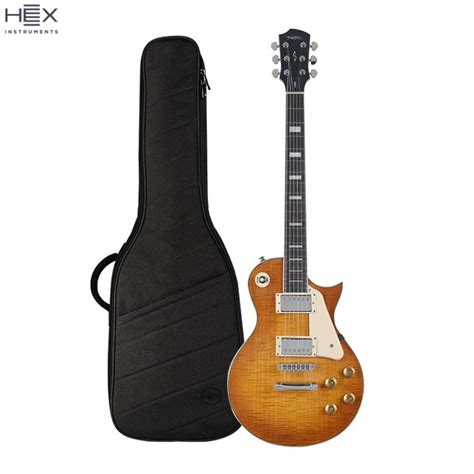 Hex Hero H300 Electric Guitar With Deluxe Bag Honeyburst