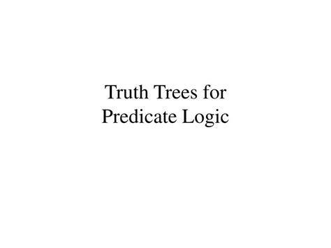 PPT Predicate Logic PowerPoint Presentation Free Download ID
