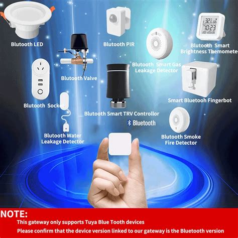 Tuya New Mini Bluetooth Gateway Hub Smart Home Bridge Smart Life App Works With Alexa Google