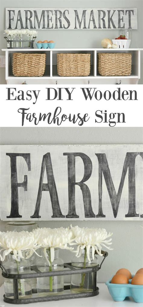 Easy Diy Wooden Farmhouse Sign Moms Without Answers Wooden Signs
