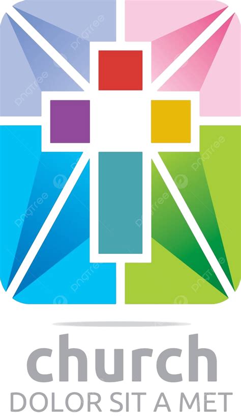 Chruch Croos Christian Icon Symbol Contour Decoration Guidance Vector
