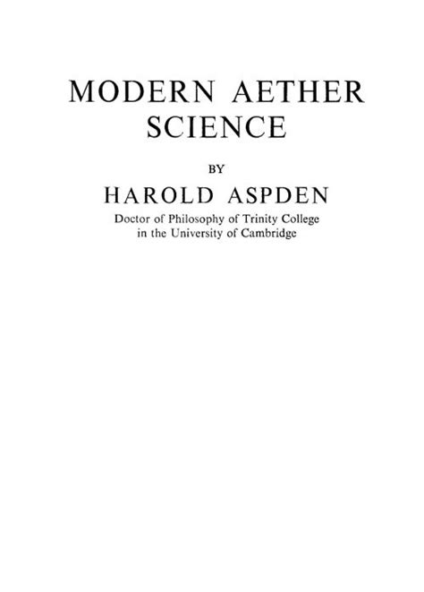 Modern Aether Science Digital Nexus Magazine