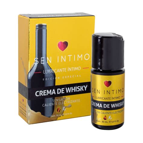 Lubricante Sen Intimo Crema De Whisky Sex Shop Sensótika
