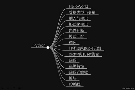 Python程序设计语言超详细知识总结
