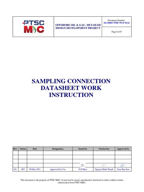 Mc20005 Whp Wi P 0116 Sampling Connection Datasheet Wi Rev D1 Pdf