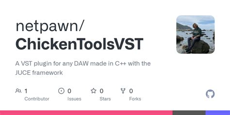 Github Netpawnchickentoolsvst A Vst Plugin For Any Daw Made In C