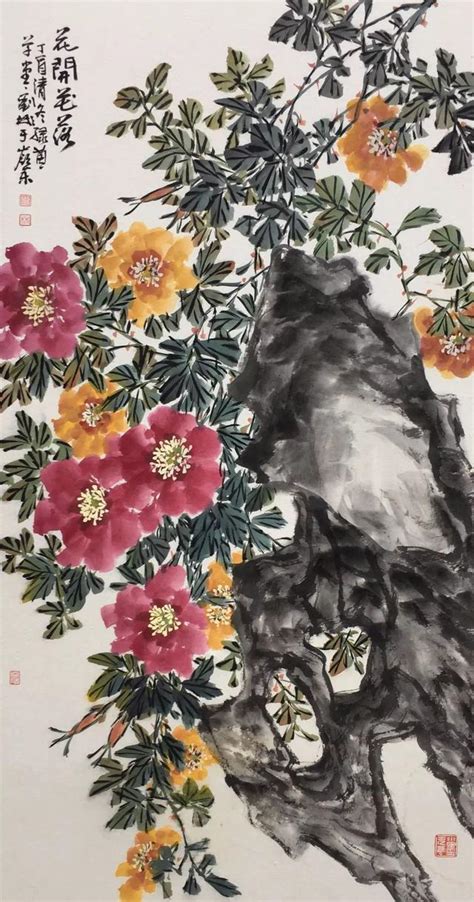 《藝展中國》劉彬國畫作品展——談劉彬的寫意花卉畫 每日頭條