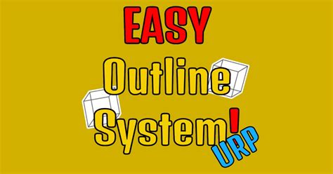 Advanced Urp Outline System Vfx Shaders Unity Asset Store