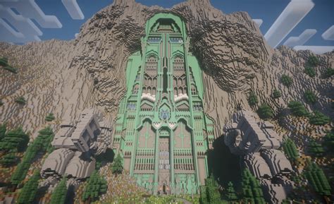 Erebor Minecraft Erebor The Lonely Mountain Download Minecraft Map