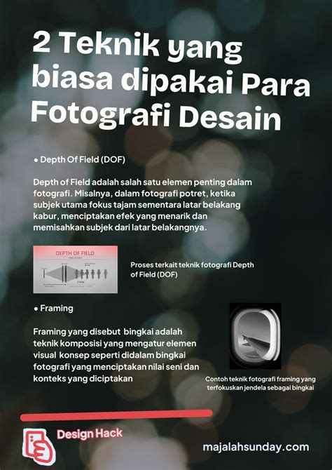 Teknik Yang Biasa Dipakai Para Fotografi Desain Teknik Fotografi Teknik Fotografi