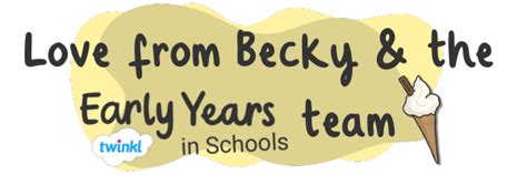 Early Years In Schools Summer Break Newsletter