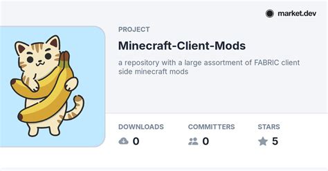Minecraft Client Mods Ecosystem Directory Gitwallet