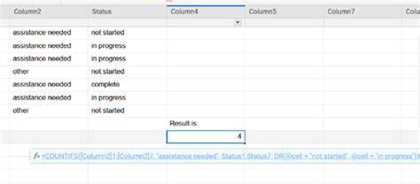Countifs And Or Statement Together — Smartsheet Community