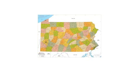 Pa Zip Code Map Lackawanna County Pennsylvania Zip Code