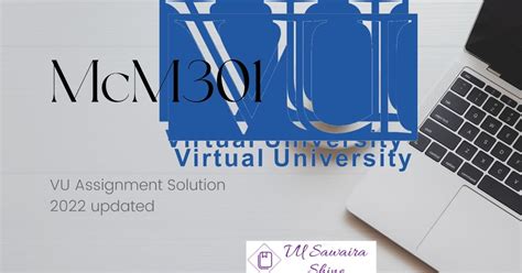 Mcm301 Assignment Solution Download In Pdf