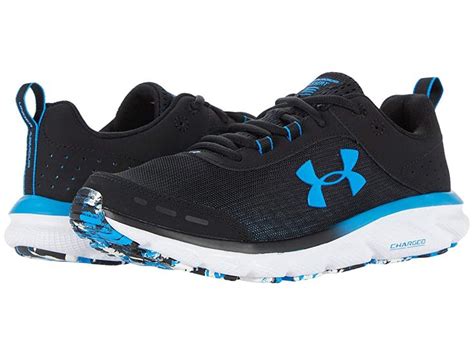 Under Armour Ua Charged Assert 8 Mens Running Shoes Blackblue Circuit
