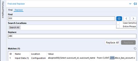 Solved Find And Replace No Longer Working Alteryx Community
