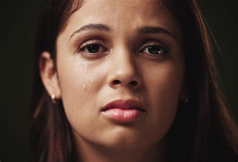 Pretty Girl Crying Alone
