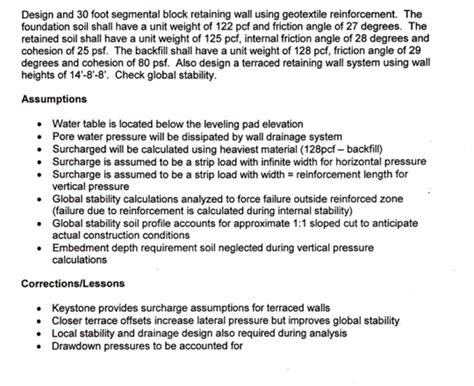 The Questions Is To Design A Segmental Block