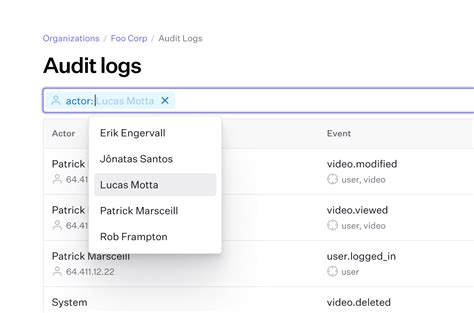 Audit Logs — Workos