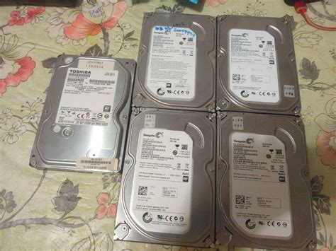 Toshibaandseagate Hard Disks Computers And Tech Parts And Accessories Hard Disks And Thumbdrives On