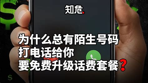 为什么总有私人号码给你打电话，让你免费升级话费套餐？ 知危编辑部 知危编辑部 哔哩哔哩视频