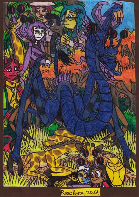 The Owl House Giraffes By Kh1arp On Deviantart