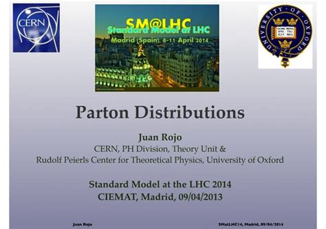 Parton Distributions And Standard Model Physics At The Lhc Pdf Physics Science