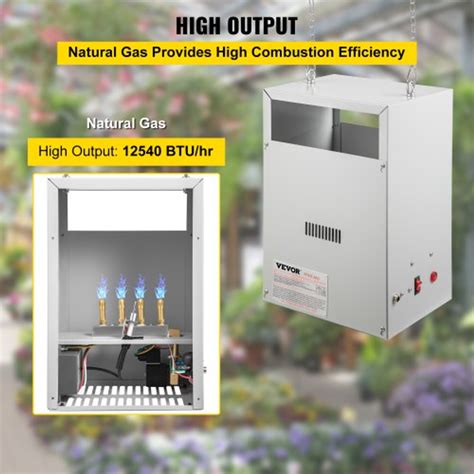 Co2 Burner 4 Brass Burner Co2 Generator For Plant Natural Gas Ng