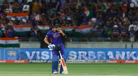 Asia Cup 2022 Ind Vs Pak Super Virat Kohli Scored 32nd T20 Fifty Leaves