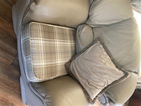 Beige Check Tartan Woven Fabric By The Metre Mcalister Textiles