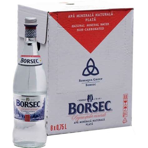 Apa Plata Borsec Bax 075l X 6 Sticle