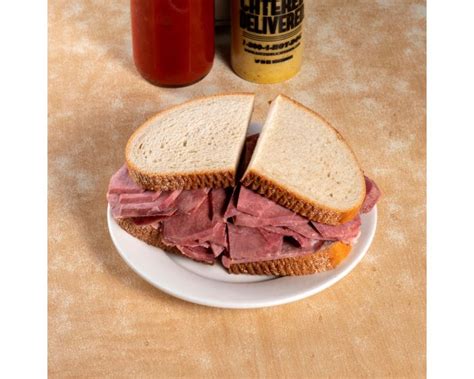 Katzs Deli Tongue Sandwich Order For Local Delivery And Pickup