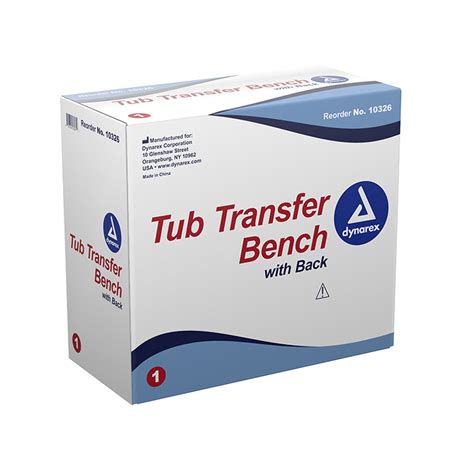 Tub Transfer Bench Dynarex Corporation