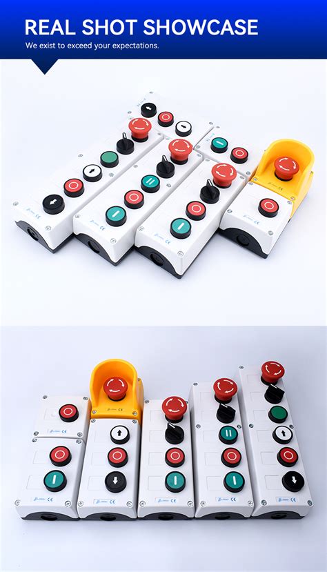 Custom Waterproof No Nc Push Button Switch Station Supplier Factory