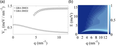 Features Of Transverse Dynamics Obtained From Gba A Phase Velocities Download Scientific