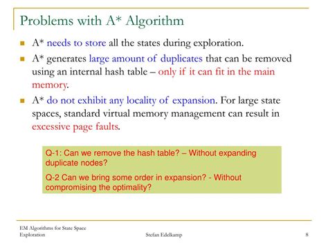 Ppt External Memory Algorithms For State Space Exploration In Model