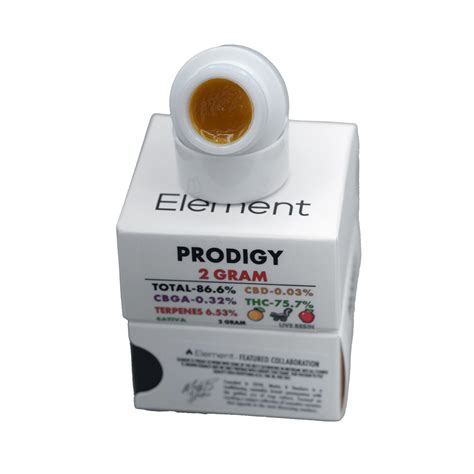 Element Live Resin 2g Prodigy Element