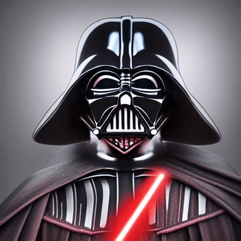 Darth Vader Wearing A Christmas Santa Hat Graphic Creative Fabrica