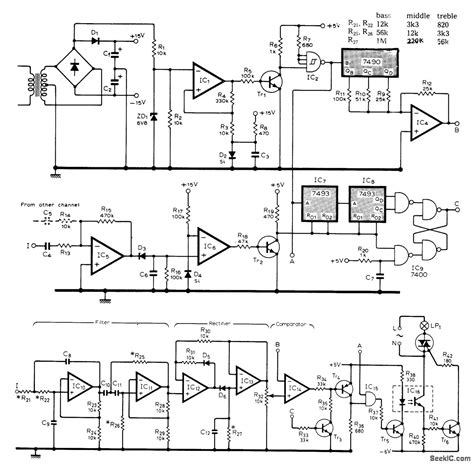Sound Controlled Lamp Led And Light Circuit Circuit Diagram