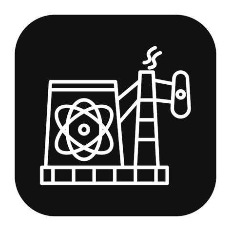 Nuclear Vector Illustration Premium Vector