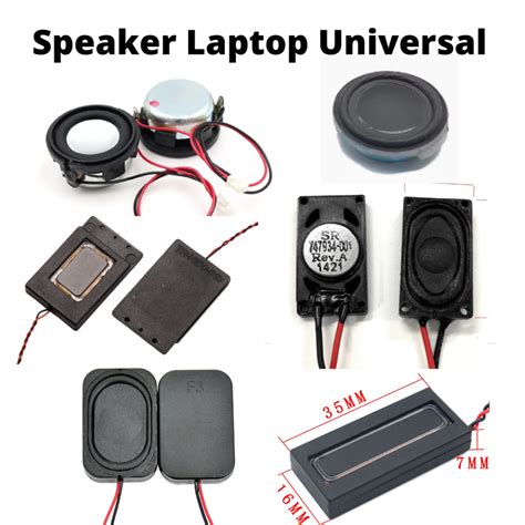 Jual Speaker Internal Laptop Universal Asus Lenovo Dell Toshiba Acer Hp Compaq Axioo Zyrex Dll