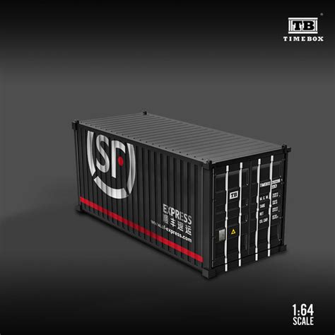 Time Box 1 64 Diecast 20ft Container Sf Express Tokyo Station
