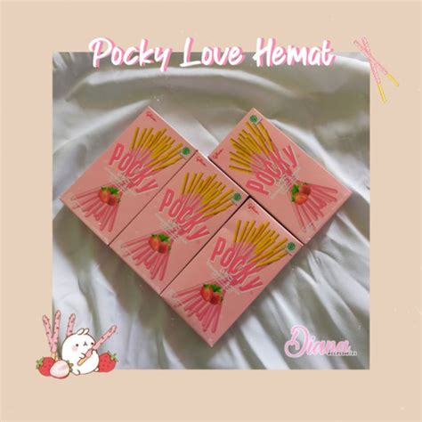 Jual Pocky Love Hemat Kado Bucket Pocky Bentuk Love Viral Shopee Indonesia